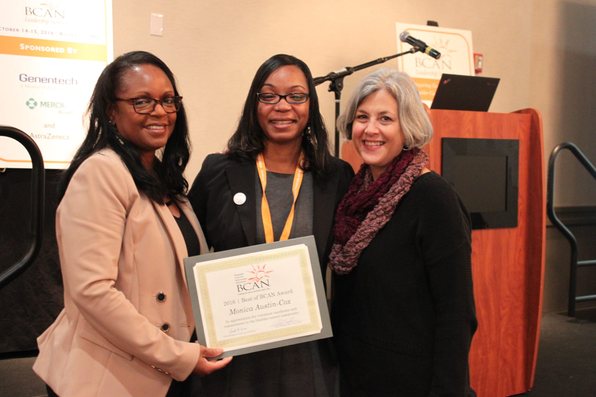 Andrea Maddox-Smith, Monica Austin-Cox and Diane Z. Quale at 2017 Best ...