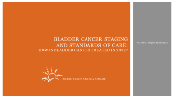Staging and Standards of Care for Bladder Cancer
