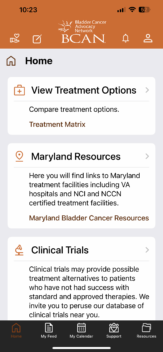 Bladder Cancer App | BCAN