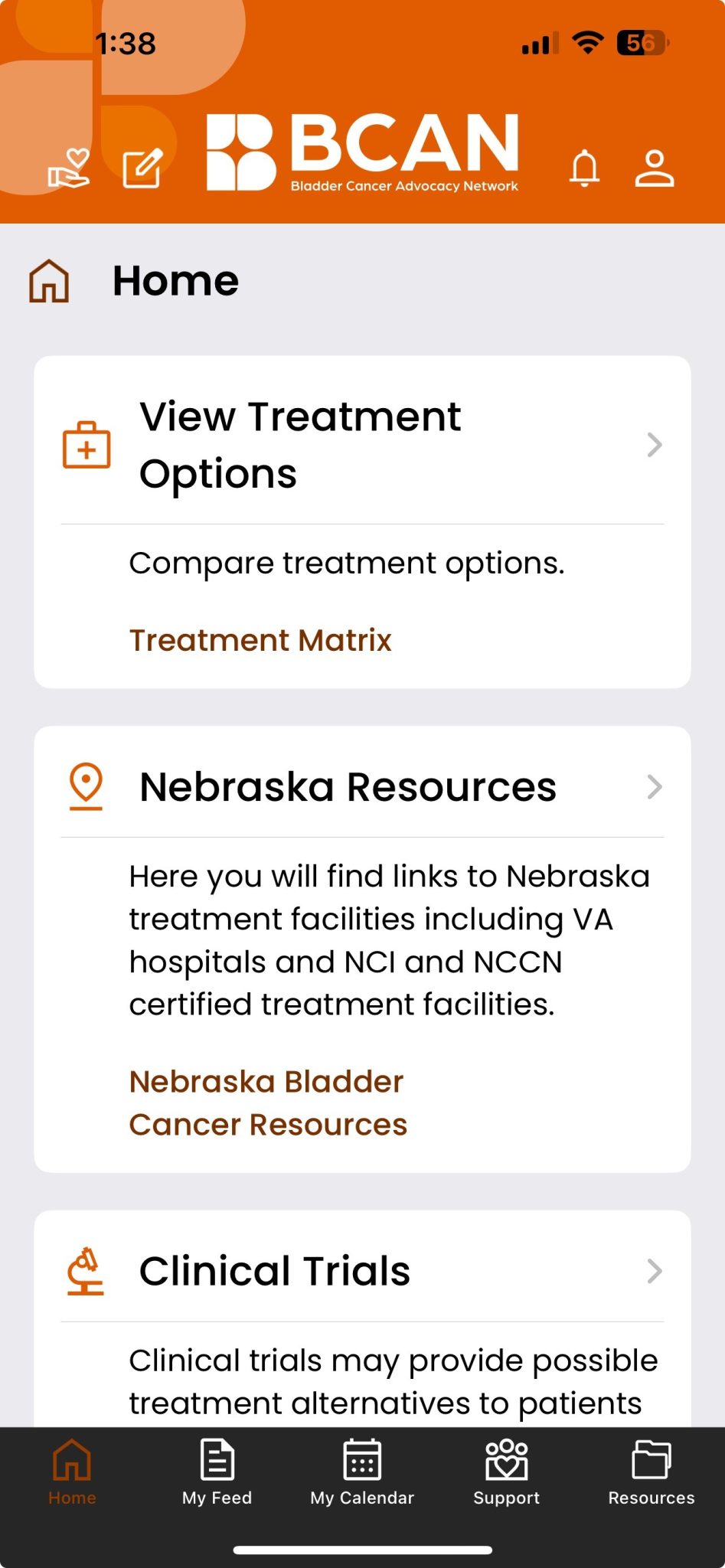 Bladder Cancer App | BCAN